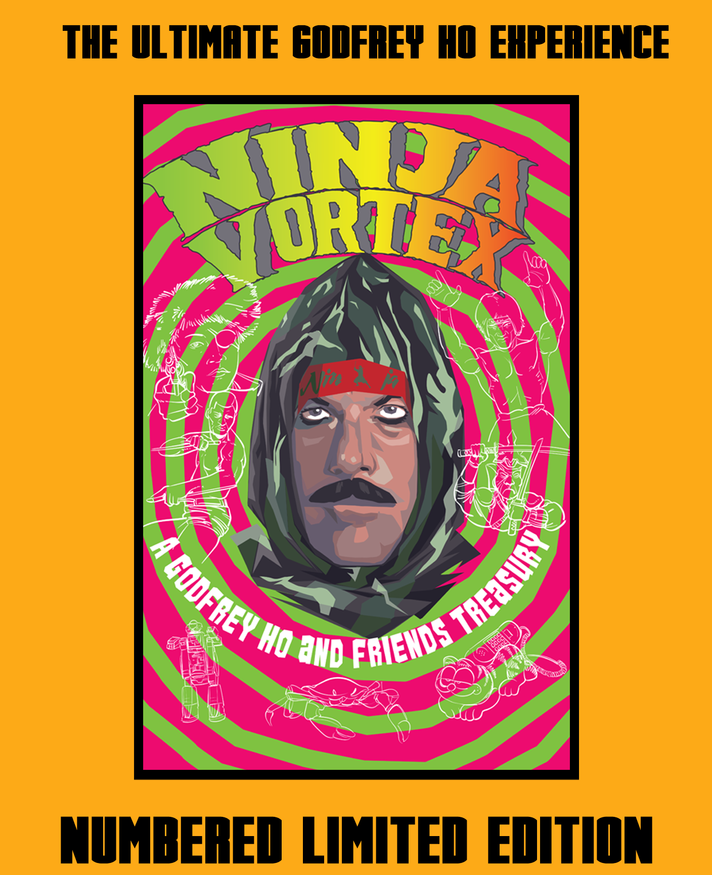 Blu-ray: Ninja Vortex - A Godfrey Ho and Friends Treasury – Gold Ninja ...